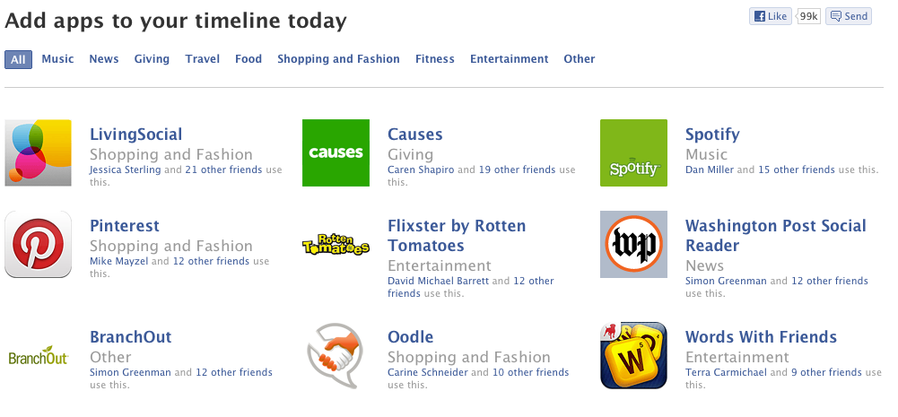 Will "Apps For Timeline" Make Facebook The Next Major Apps Ecosystem?