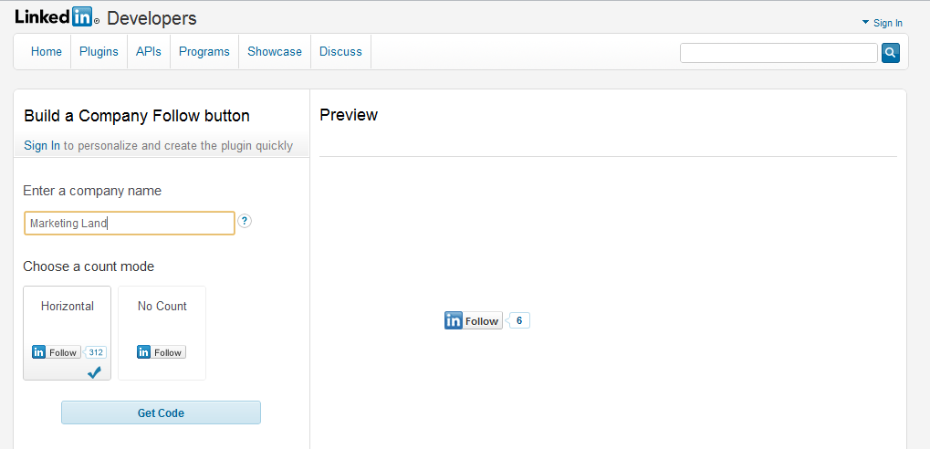 LinkedIn Follow Button Makes It Easier To Connect To Companies