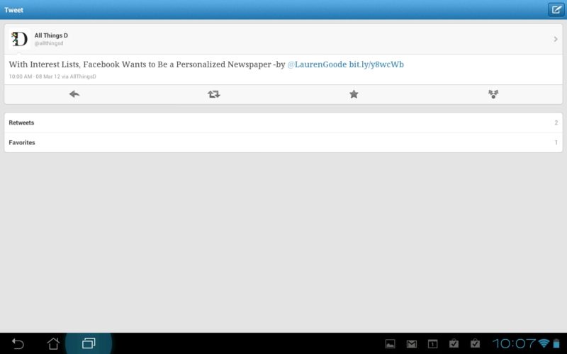 How Apple Made Twitter The Poster Child Of Android's Tablet Failure