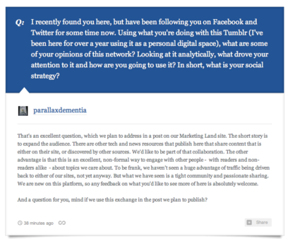 Why We Are On Tumblr