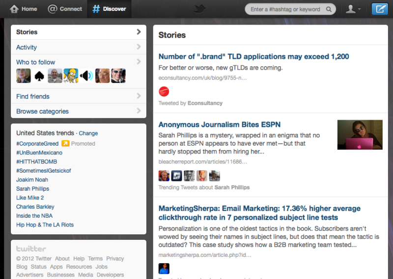Twitter Adds More Personalization On The 'Discover' Tab To Improve ...