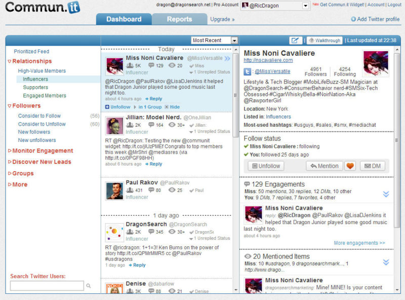 A Twitter Relationship Management Tool