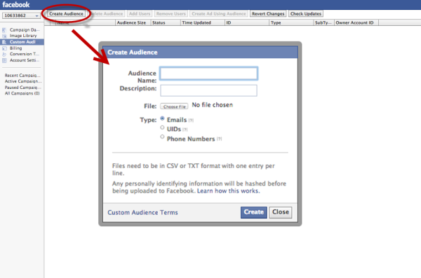 How To Create & Use Facebook Custom Audiences