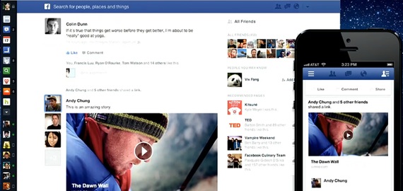 Facebook's New News Feed: The Before & After Look