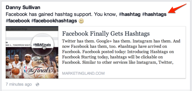 Facebook Finally Gets Hashtags: How They Work