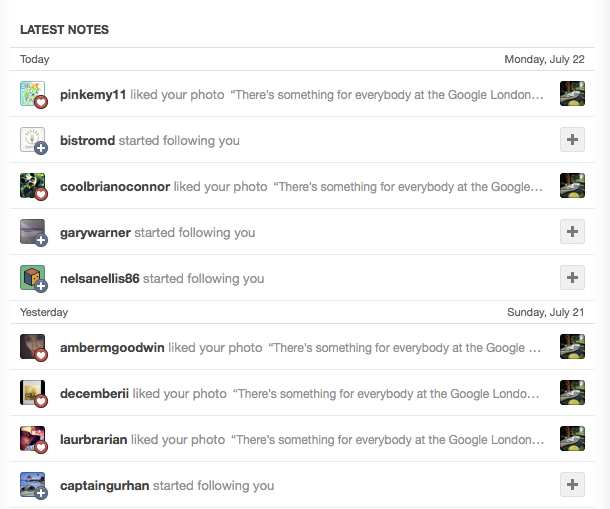 Get Tumblr Stats Fast With New Activity Page