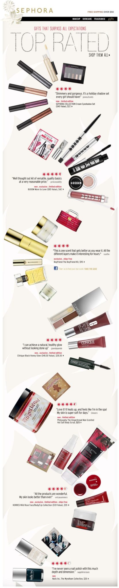 10 Holiday Gift Guide Ideas for Email