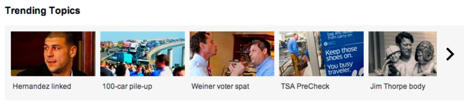 Bing News Now Features Trending Topics From Facebook & Twitter