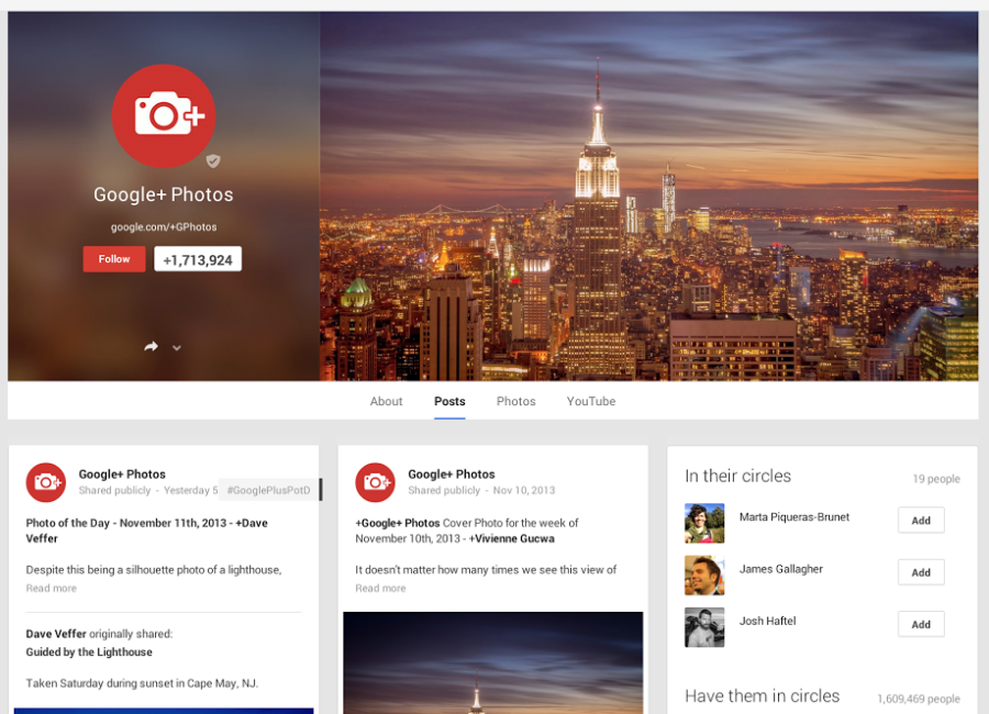 Blurred (Time)lines: Google+ Cover Photos Now Frosted & Full Size