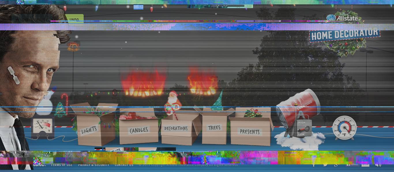 Allstate's "Holiday Home Decorator" Site Lets You Decorate Your House ...