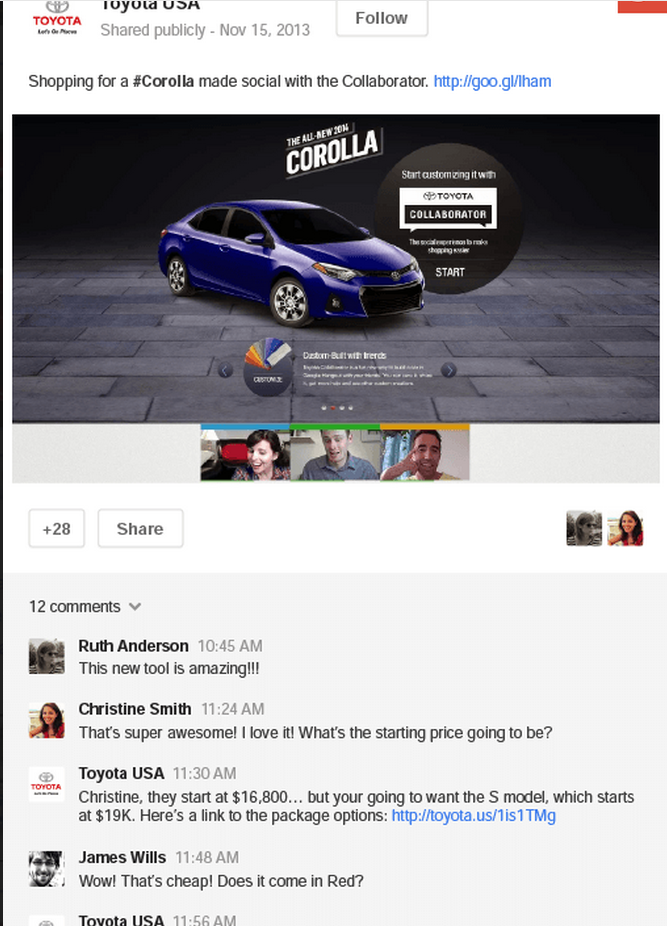 Google Tests Social Ads, Turns Google+ Posts Into Display Ads To Show ...