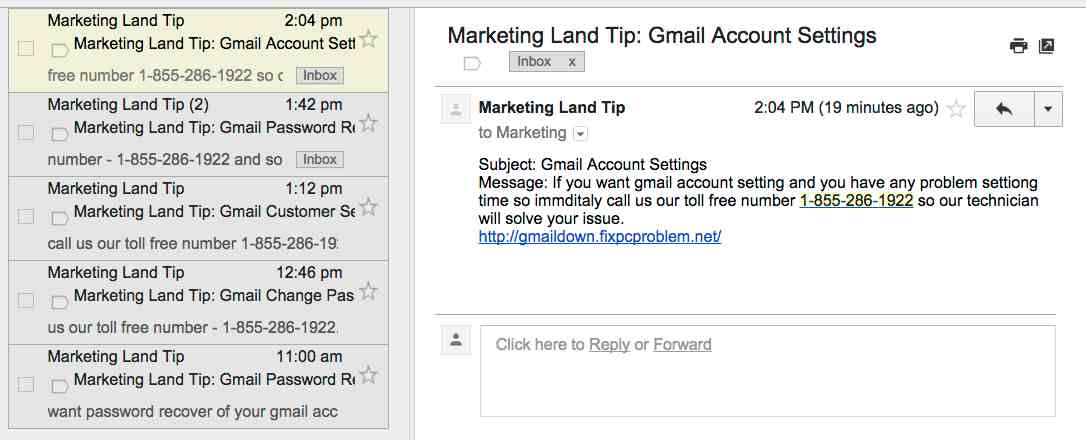 A Gmail "Support" Service You'll Want To Avoid [AUDIO]