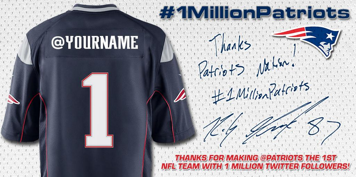 Patriots' #1MillionPatriots Twitter Celebration Interrupted By A Racist ... Patriots' #1MillionPatriots Twitter Celebration Interrupted By A Racist ...