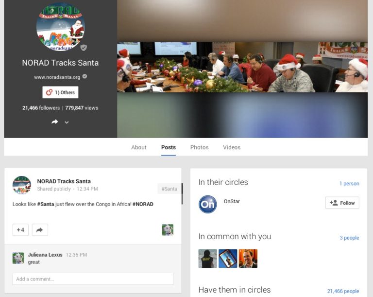 Tracking Santa Through Social Media: Updates Via Twitter, Facebook ...