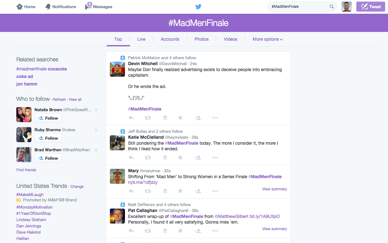 Twitter Is Rolling Out Its Updated Search Page For Desktop Users