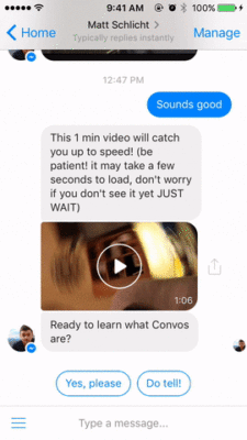 How Facebook Messenger bots can now push out native, episodic content