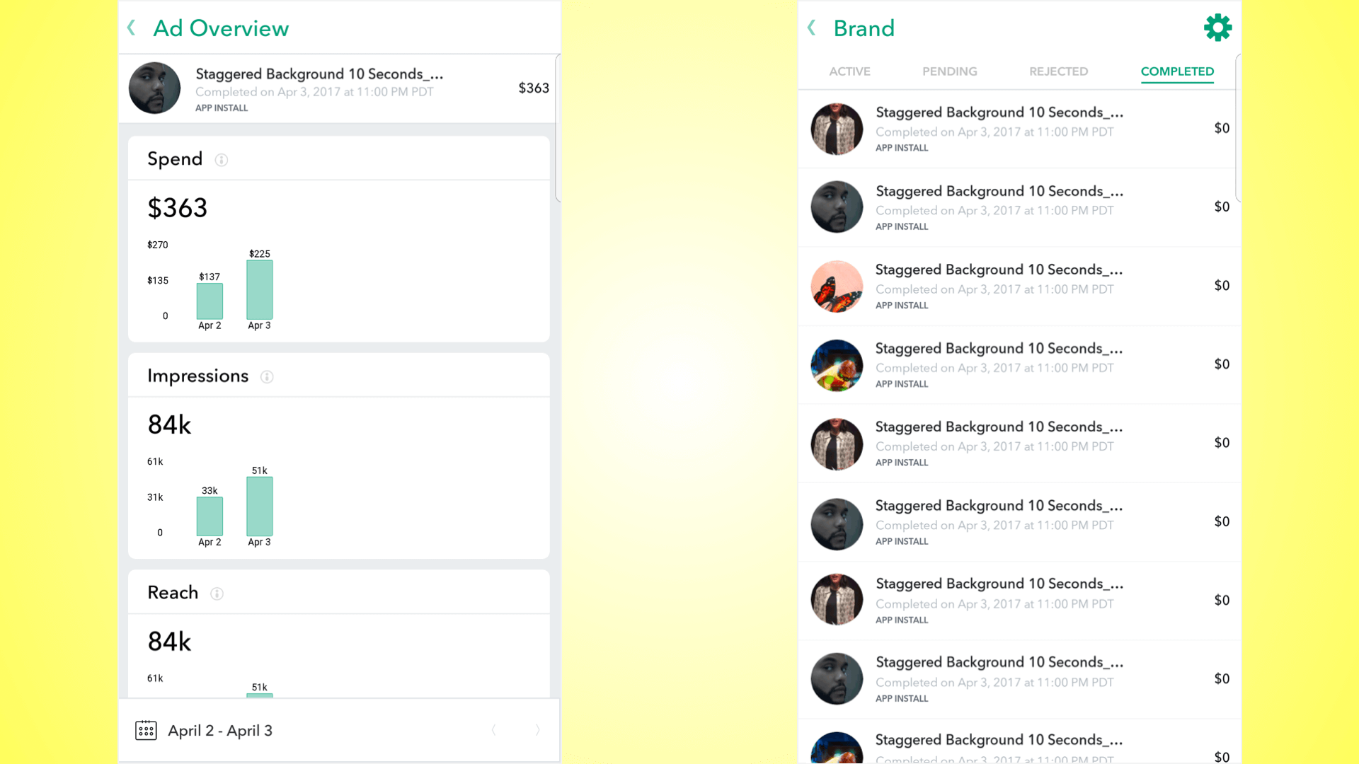 Snapchat rolls out self-serve platform for its vertical video ads