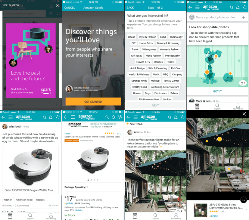 Amazon's new Spark social feed wants to be 'Instagram for products'