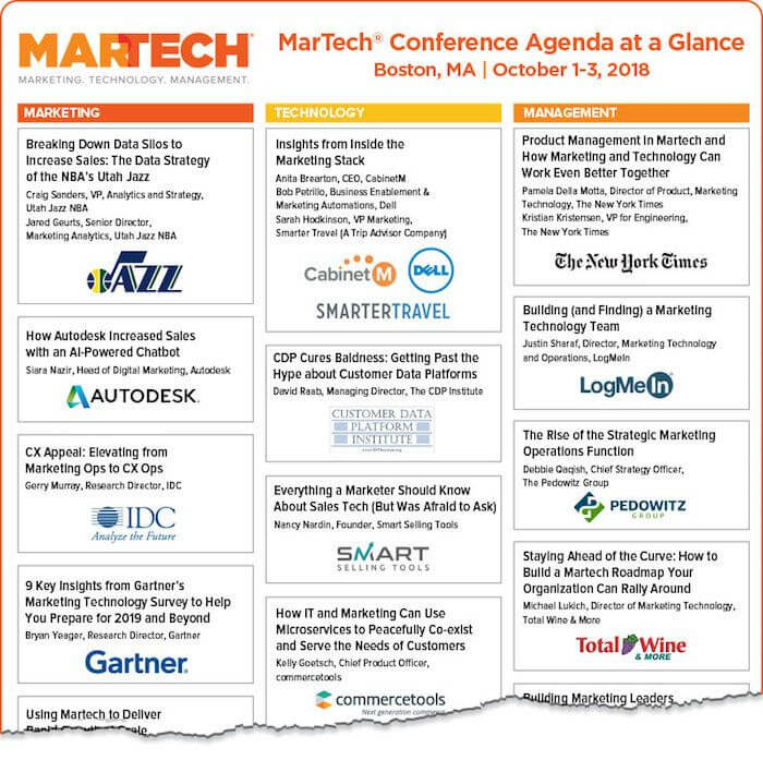 'Martech' is more than software. It's a tribe. Join us in Boston.