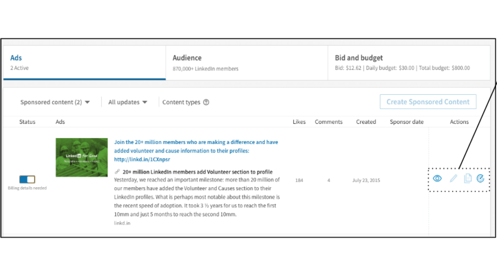 LinkedIn Sponsored Content can now be tracked via Google Campaign Manager