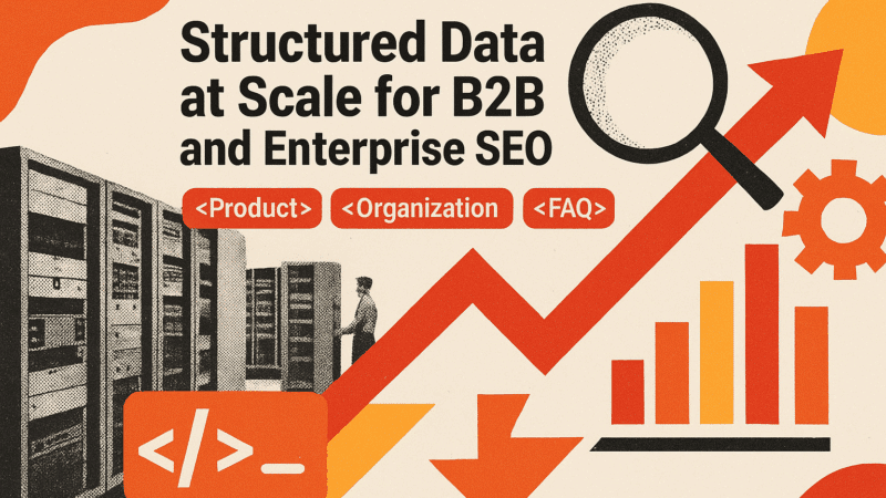 Structured data at scale for B2B and enterprise SEO